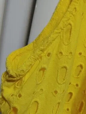 Tribal femme | Dresses | 2 Add On Tribal Femme Bright Yellow Eyelet ...